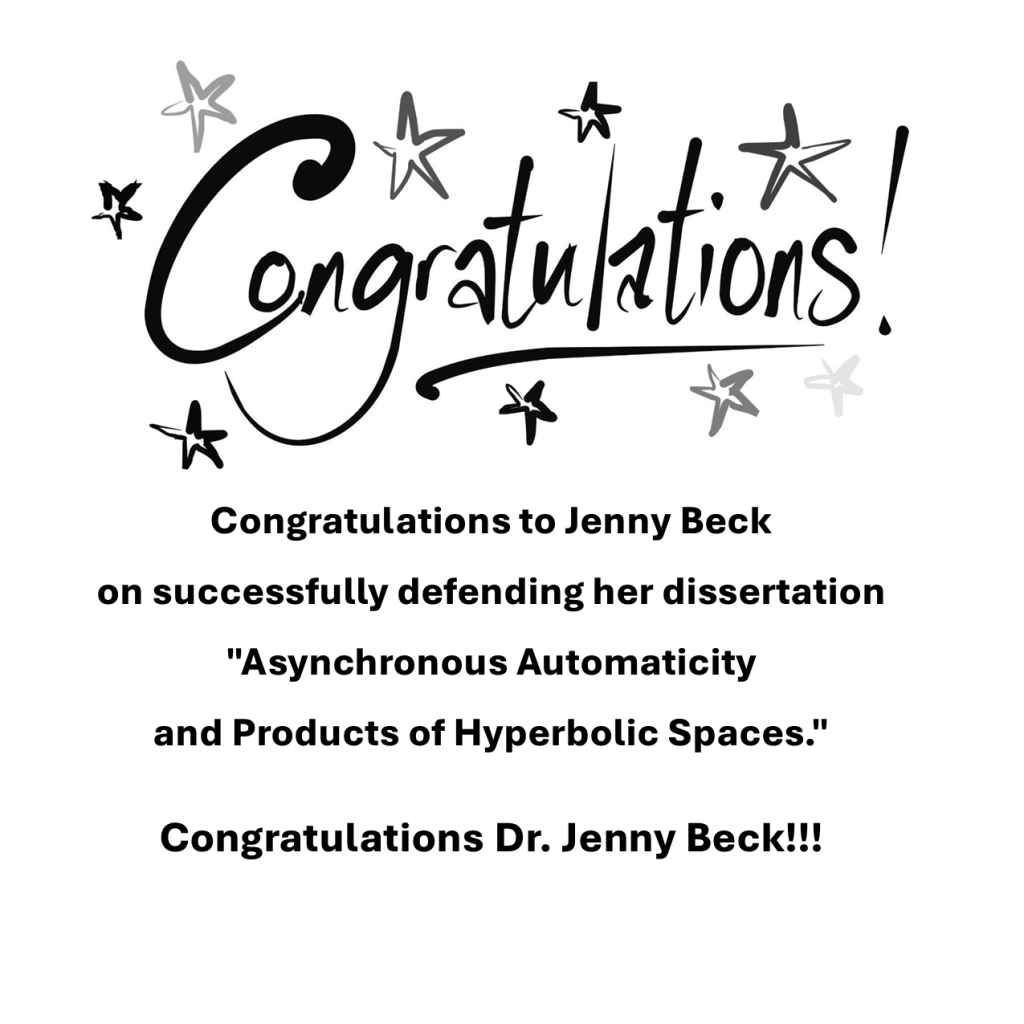 Congratulations on Achieving Your PhD! | Mathematics & Statistics